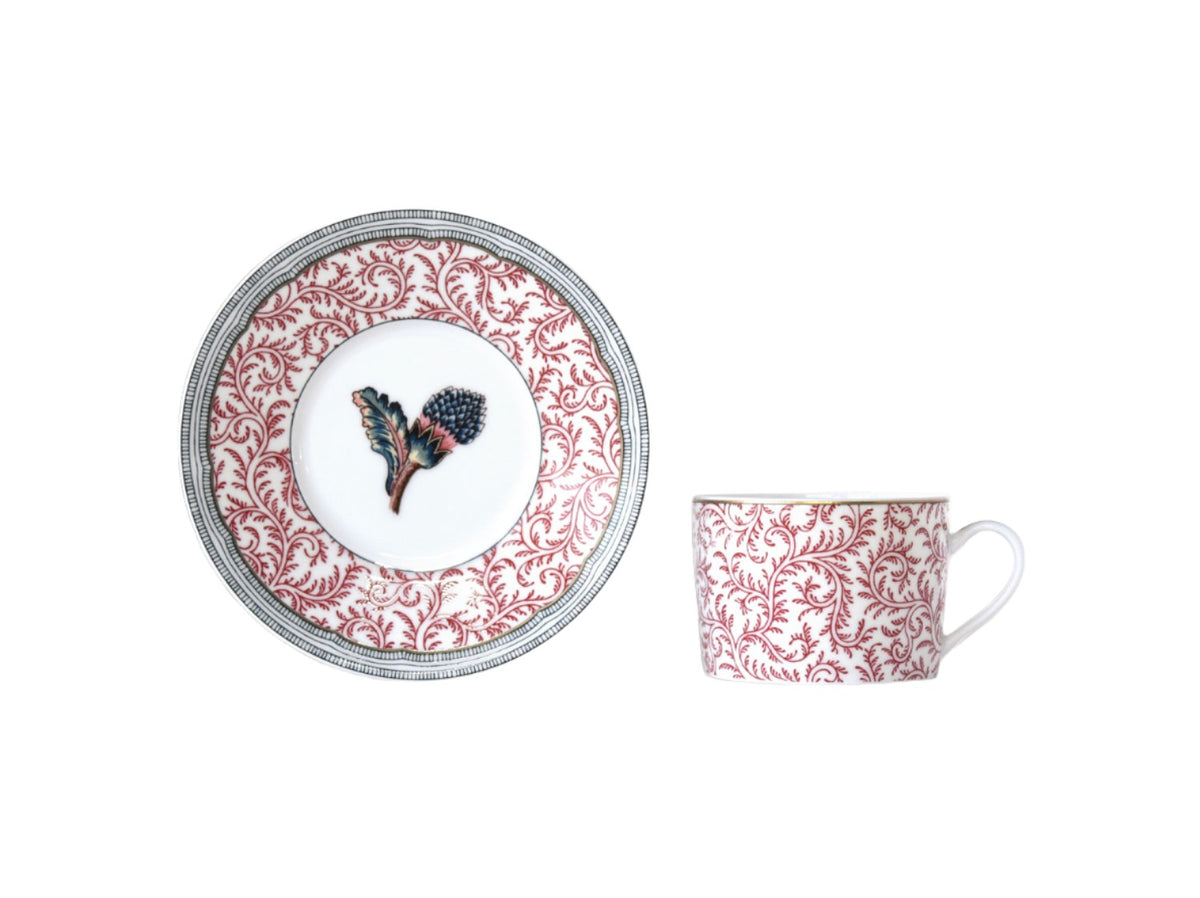 Bernardaud - Braquenie Tea Cups and Saucers – Chiragan