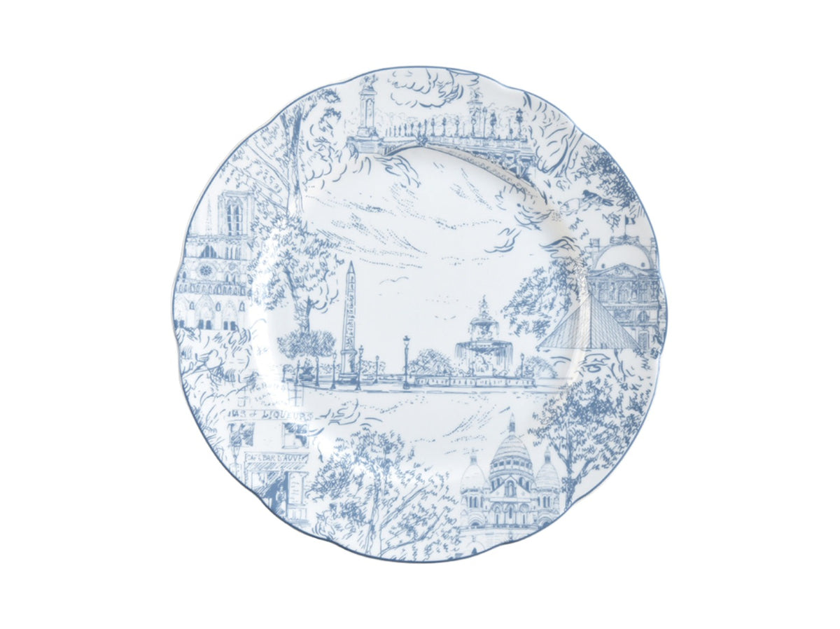 Bernardaud - Tout Paris Dinner Plate 10.5" – Chiragan
